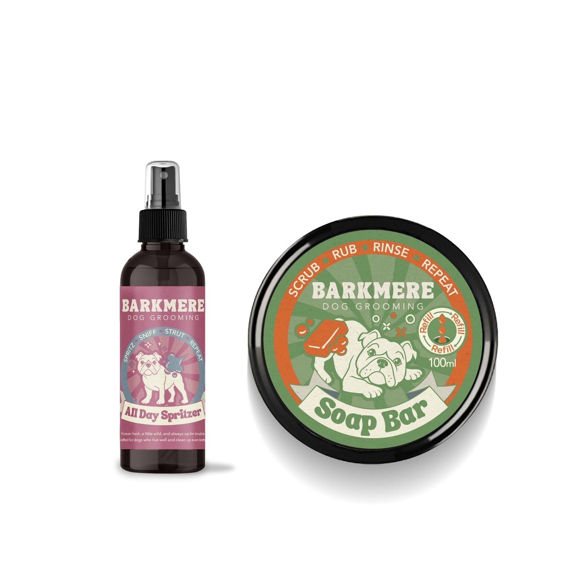 Soap Bar & Dog Spritzer Bundle | Barkmere – Bark Butter